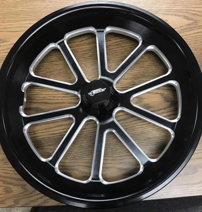 Sander Engineering Anglia & Strange Spindle Mount Drag Racing Wheel