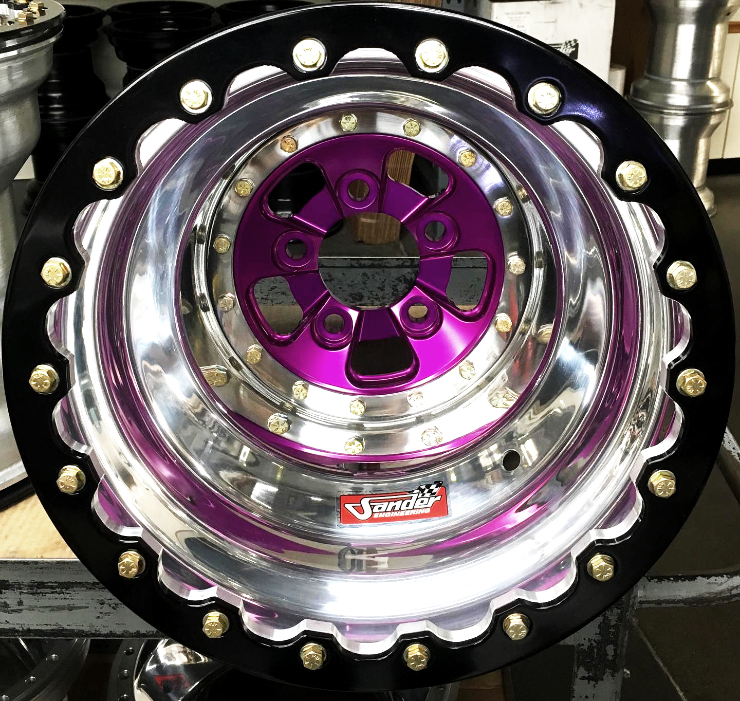 Sander Engineering SFI Aluminum Drag Racing Wheels