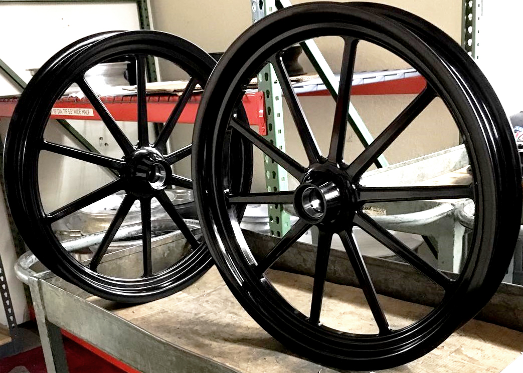 Sander Engineering Anglia & Strange Spindle Mount Drag Racing Wheel