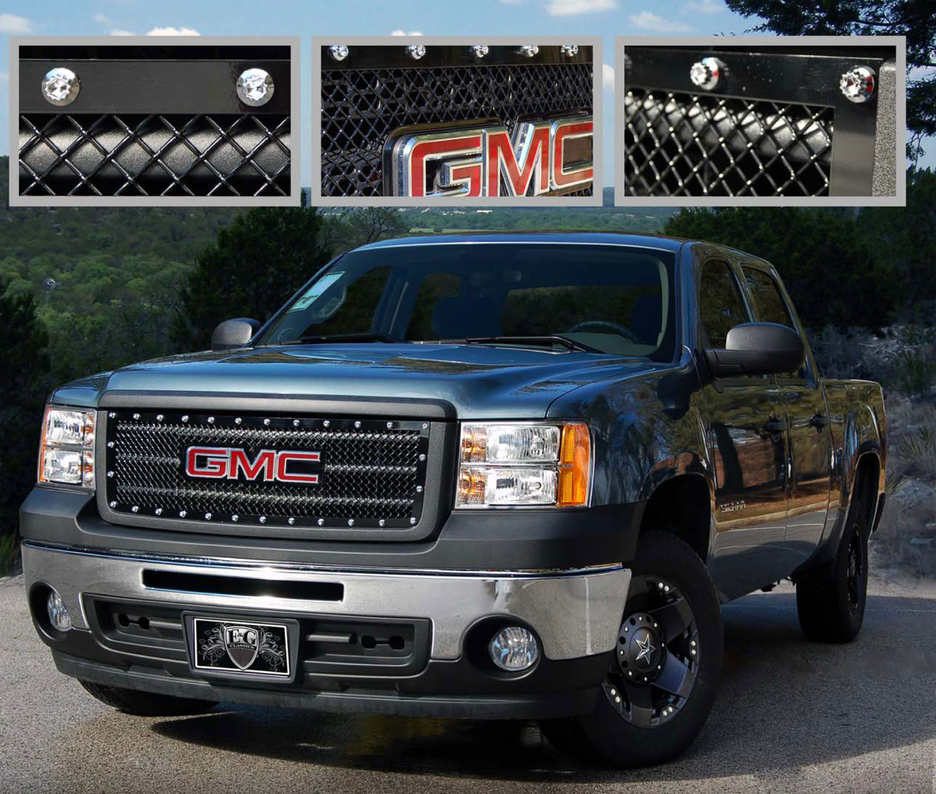 E&G Classics Grille GMC 2500HD 3500HD Sierra Yukon Denali