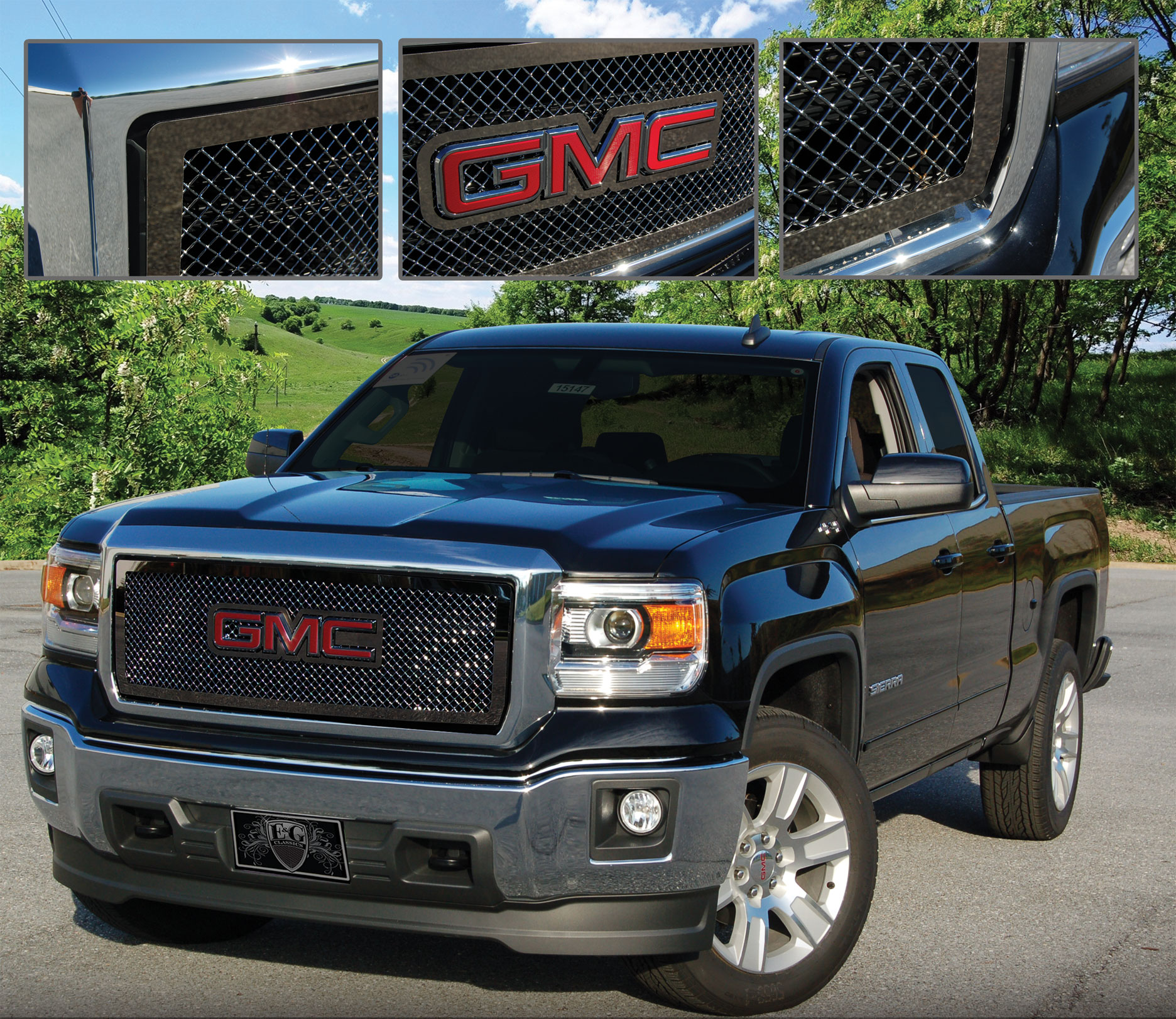 E&G Classics Grille GMC 2500HD 3500HD Sierra Yukon Denali