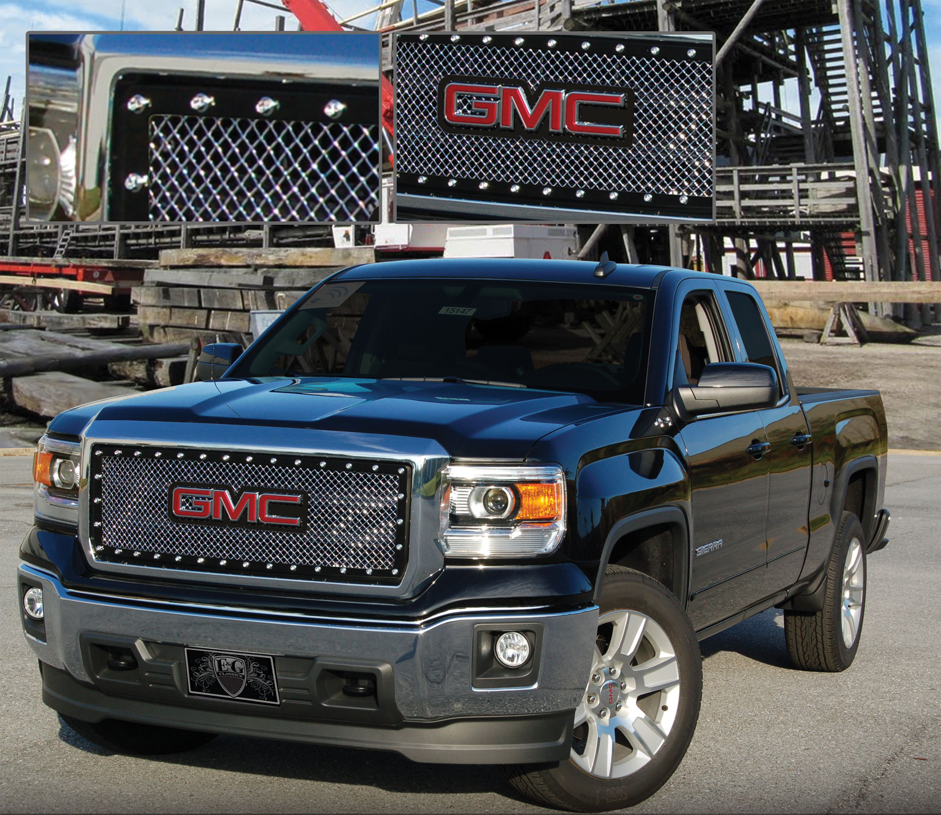 E&G Classics Grille GMC 2500HD 3500HD Sierra Yukon Denali