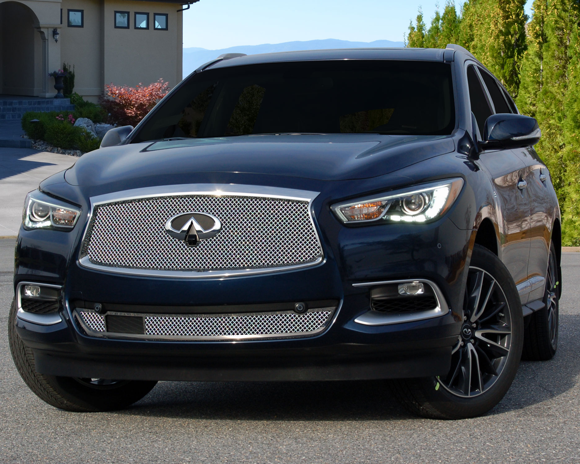 E&G Classics Infiniti Q60 Grille High Quality custom stainless