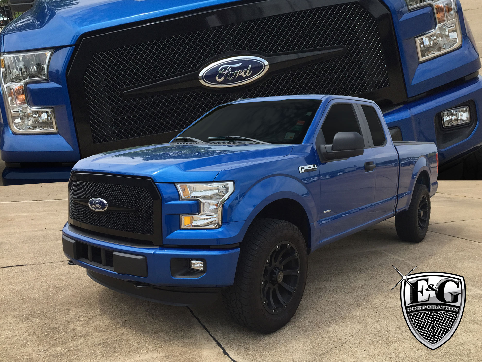 E&G Classics Ford F150 Custom Grilles