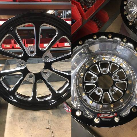 Sander Engineering SFI Aluminum Drag Racing Wheels